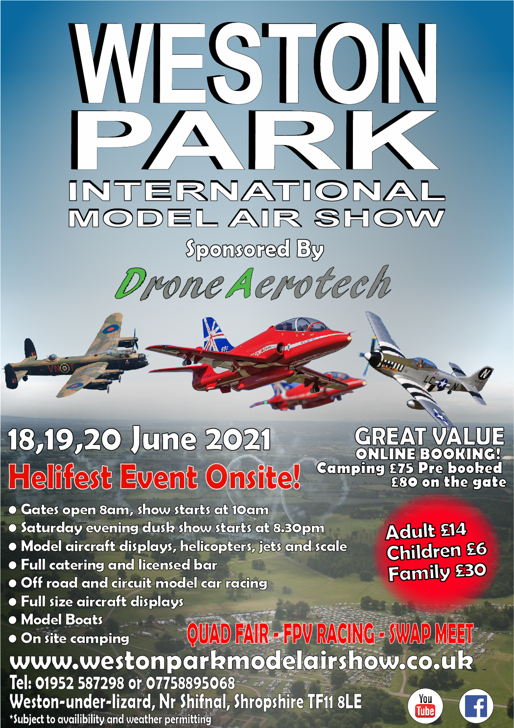 Model Air Show – Weston Park International Model Airshow – Clacton ...